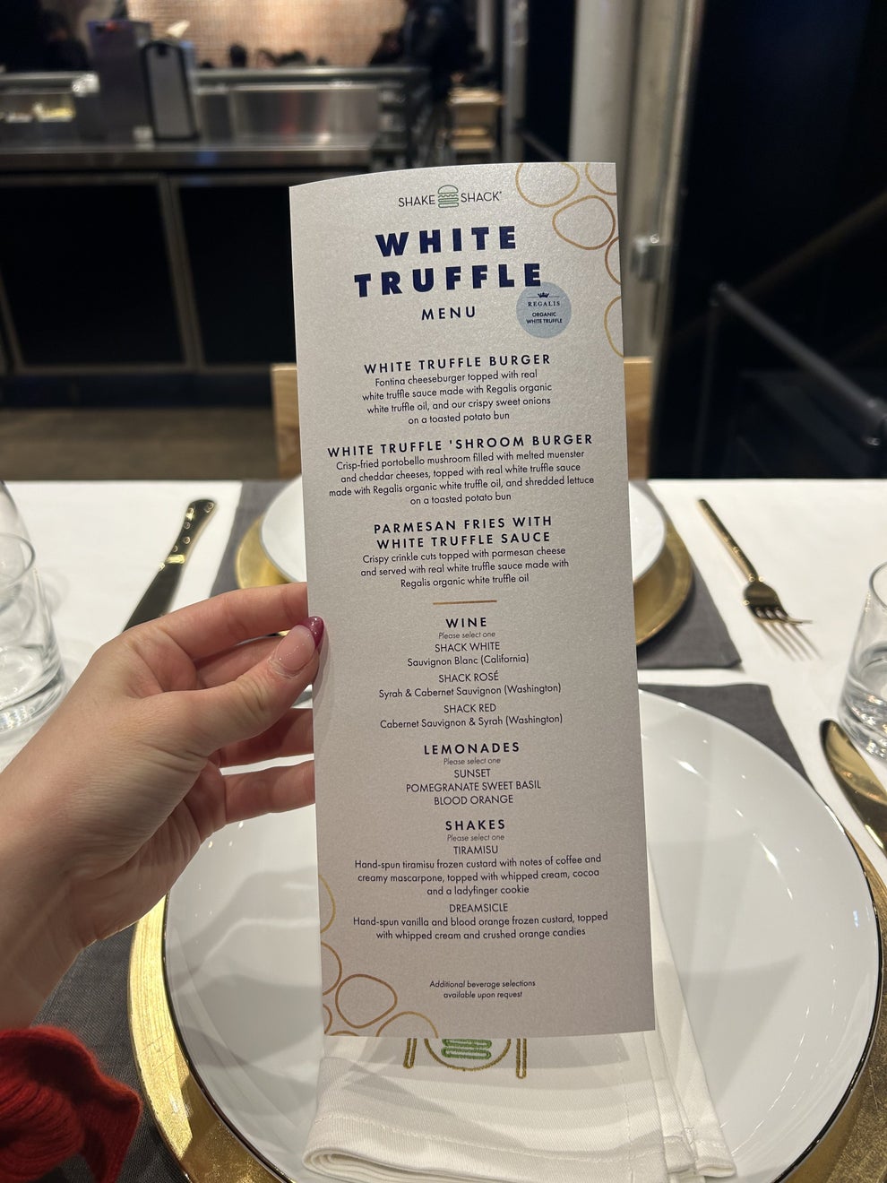 Shake Shack White Truffle Menu Review