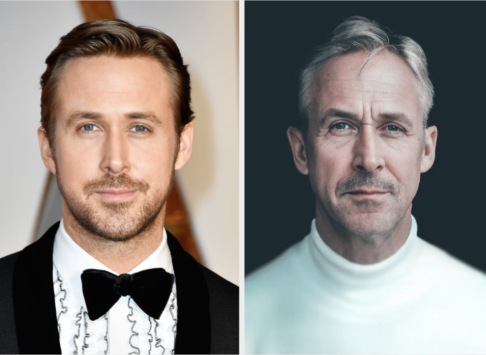 A Digital Artist Used AI To Age Celebrities 30 Years