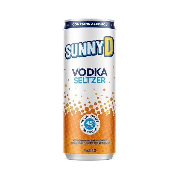SunnyD Releasing Vodka Seltzer Flavor
