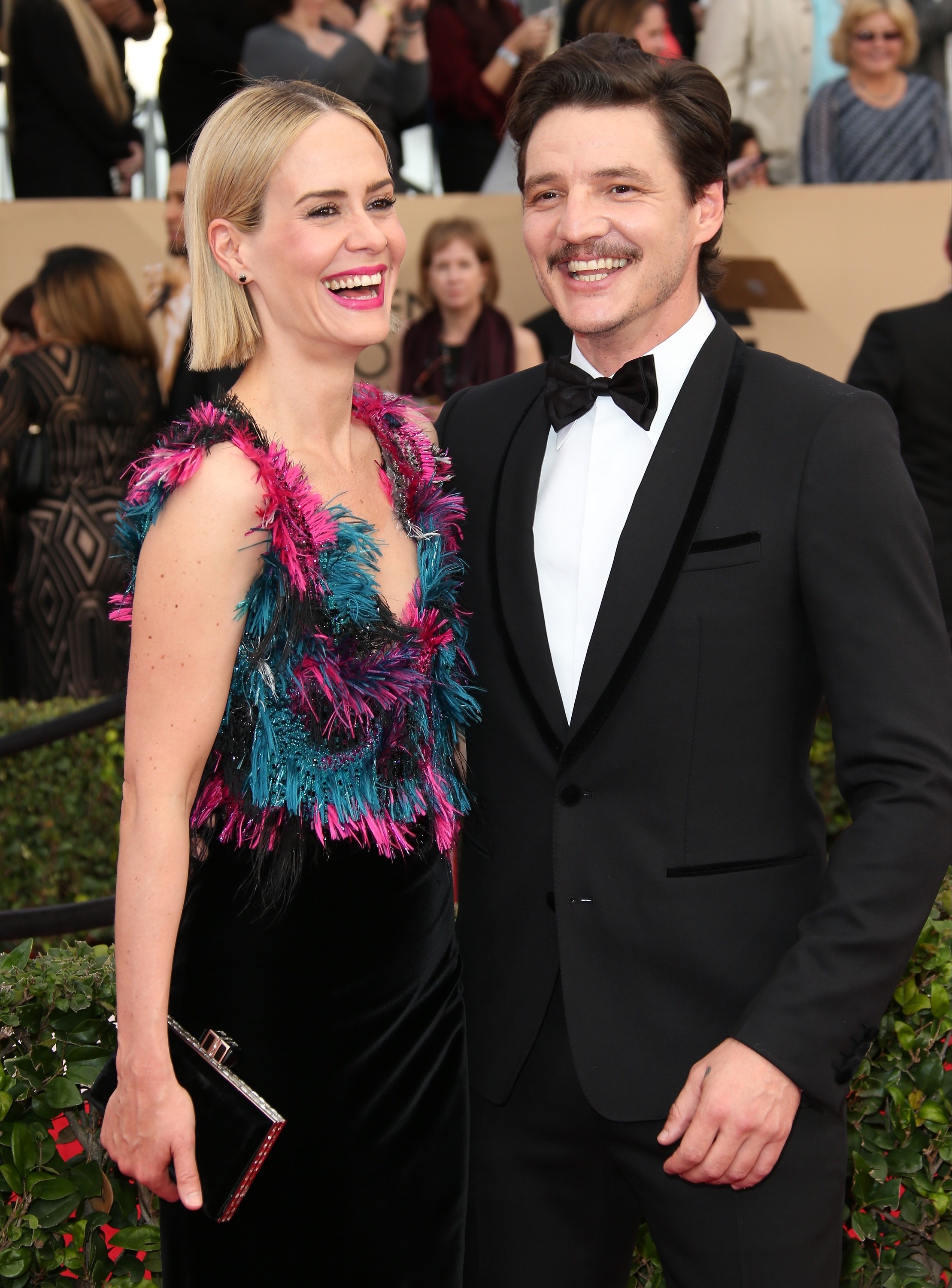 Sarah Paulson Reveals Giving Money to Friend Pedro Pascal at 19
