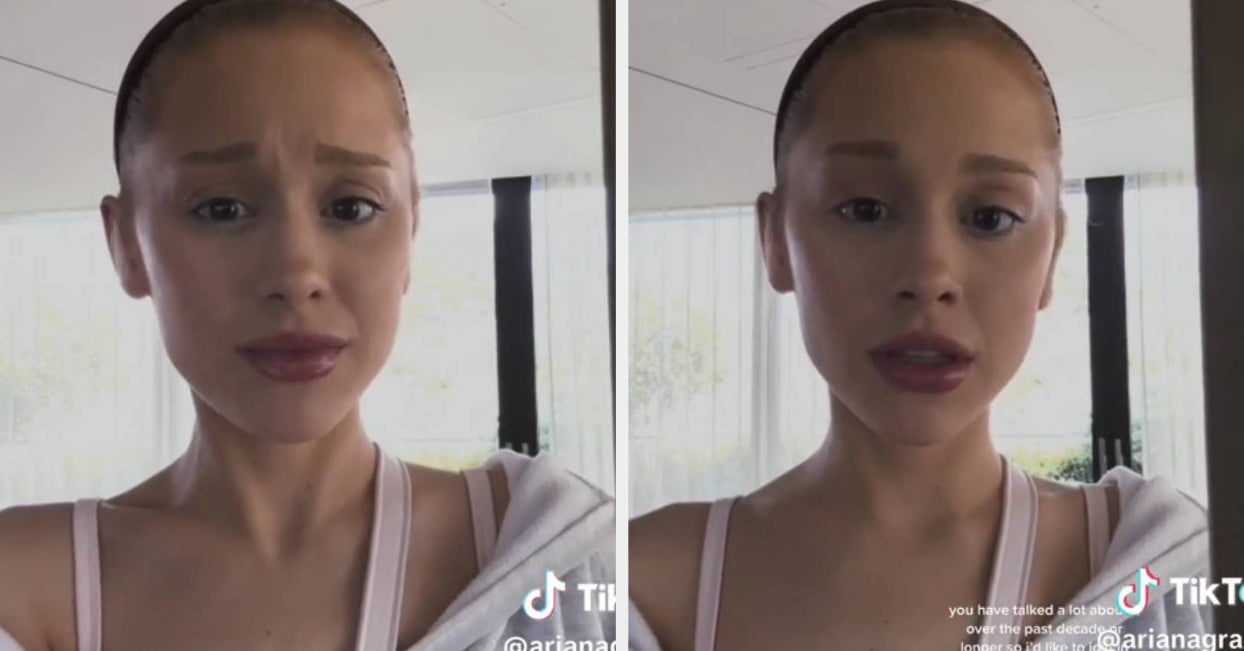 Ariana Grande Talks Body And Weight Concerns In TikTok
