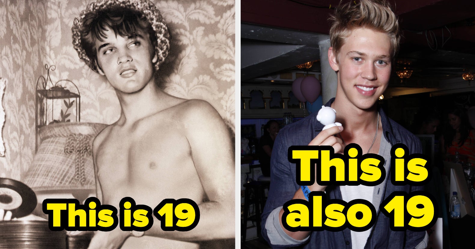 45 Celebrities At Age 19 Pictures
