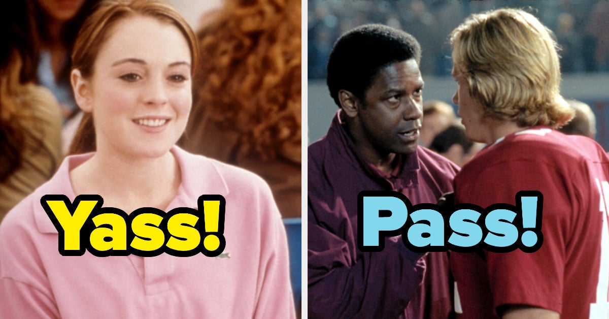 Let's Play "YASS" Or "PASS" With These Iconic Movies