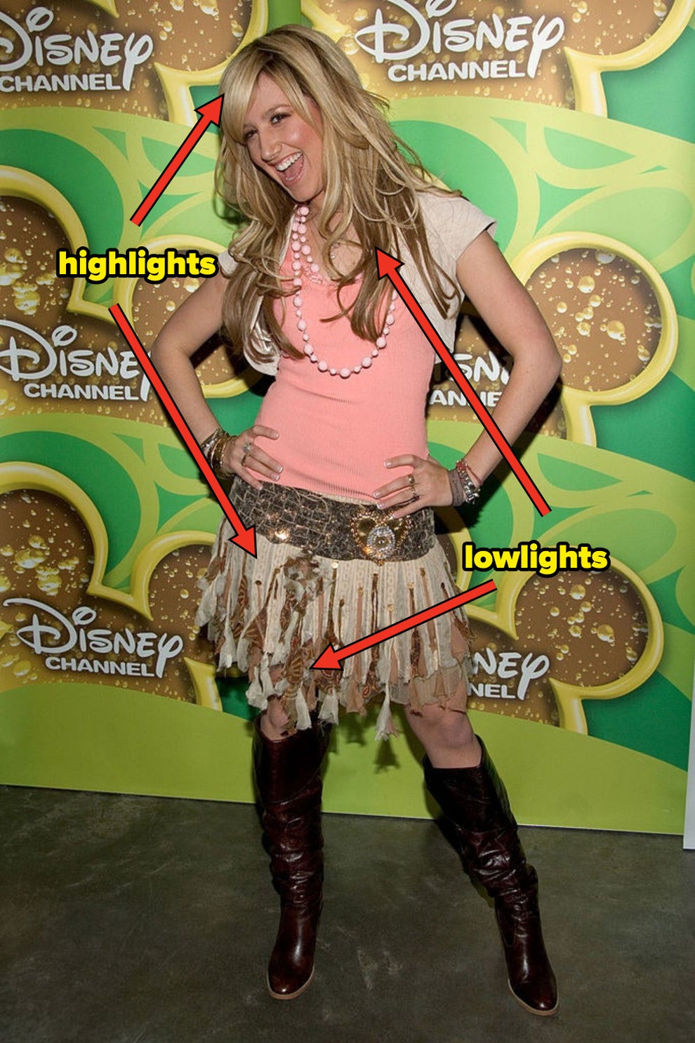 Ashley Tisdale's 2000s Outfits