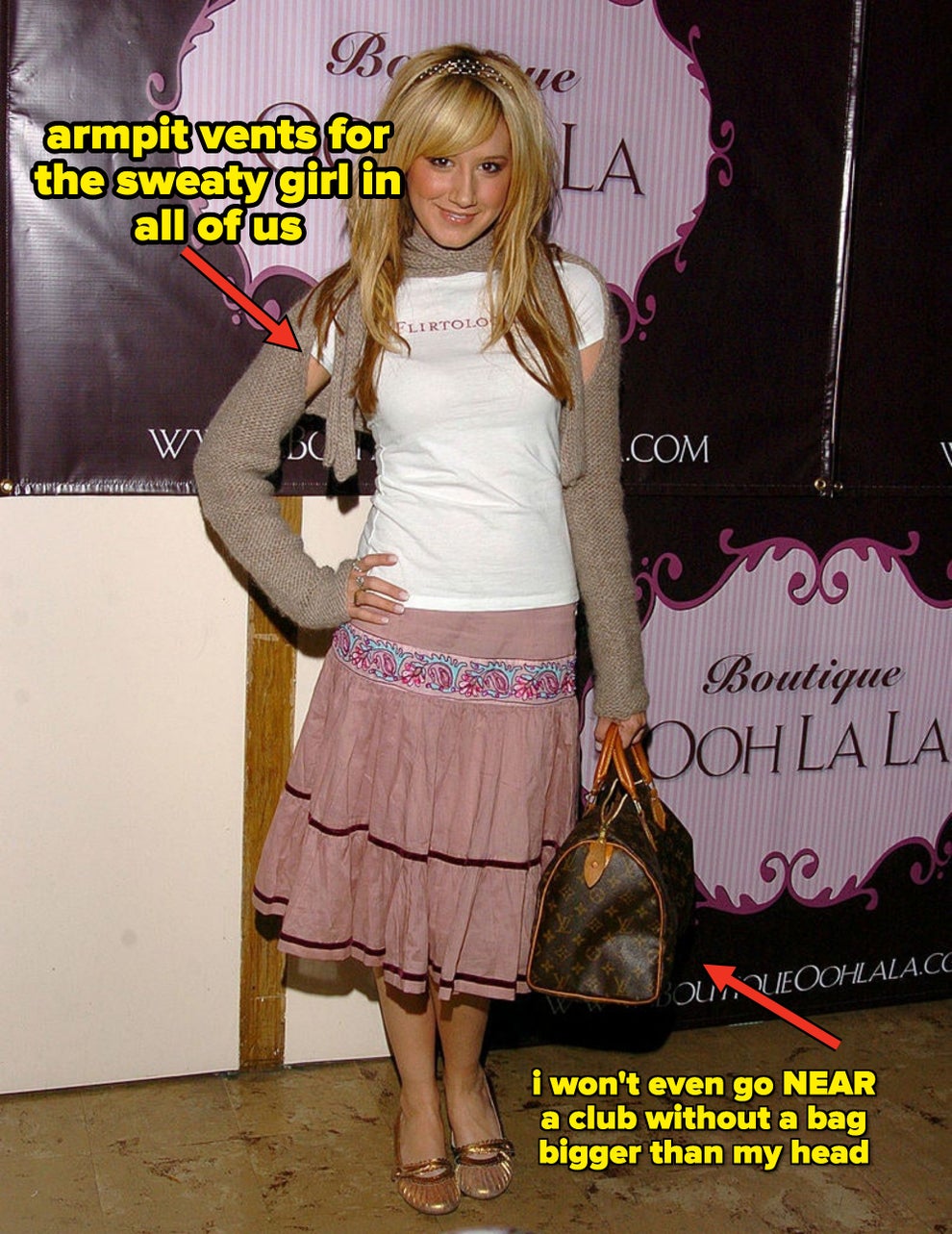 Ashley Tisdale's 2000s Outfits