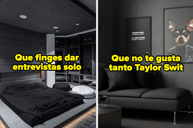 ¿Qué es lo que nadie sabe de ti? Decora un cuarto negro y descúbrelo