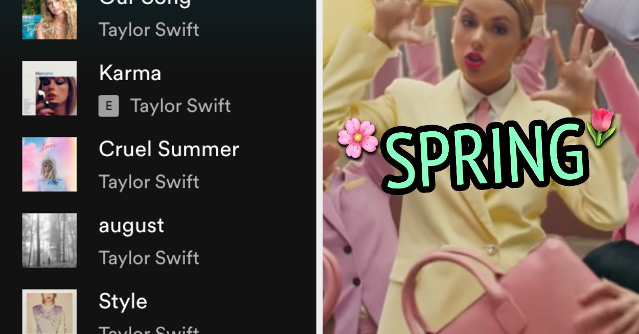 Make Taylor Swift Eras Tour Playlist See Season Quiz