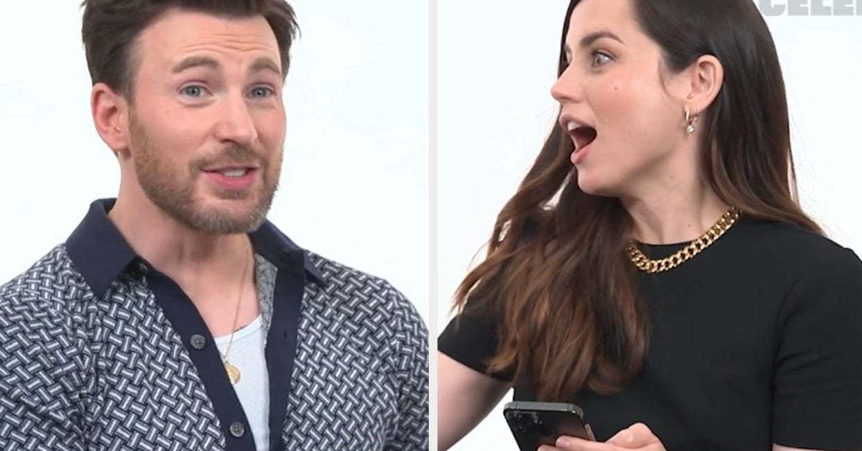 Chris Evans Ana de Armas Costar Test