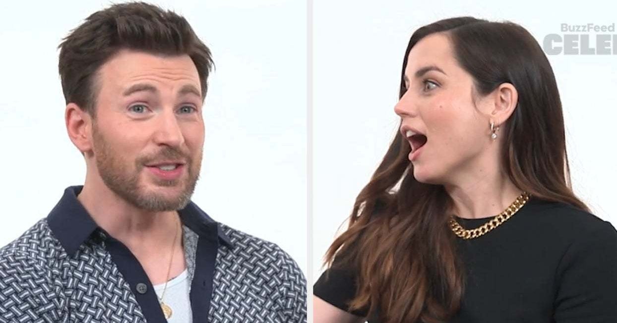 Chris Evans Ana de Armas Costar Test Chris Evans Ana de Armas Costar Test