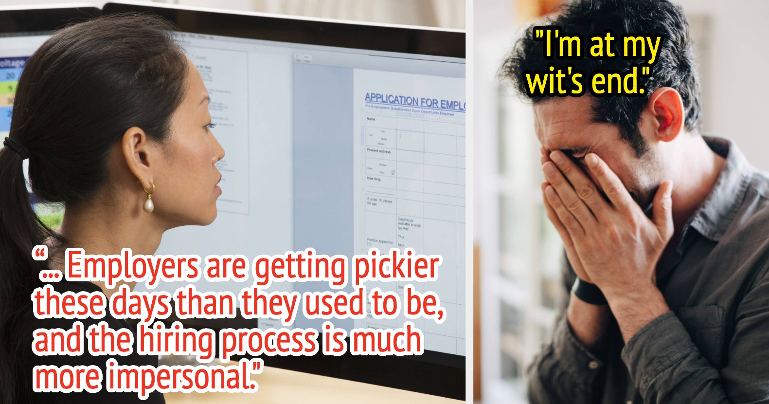 People Are Sharing What It's Like Applying For Jobs