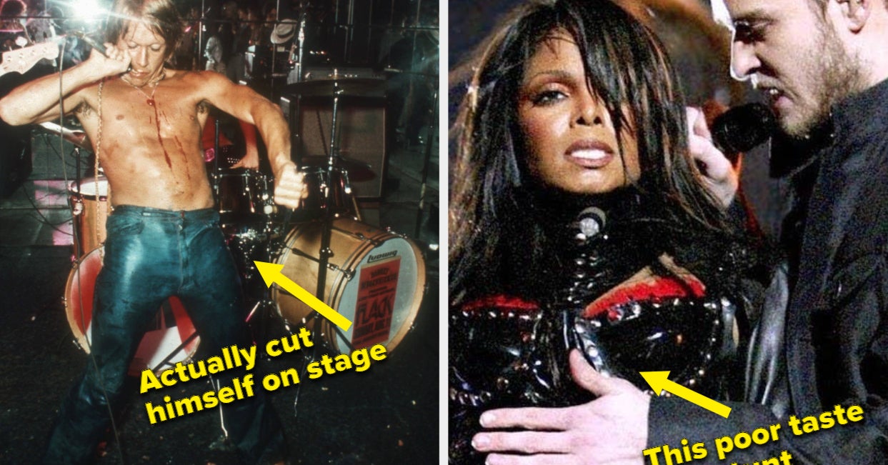 17 Of The Wildest Things Artists Did On Stage
