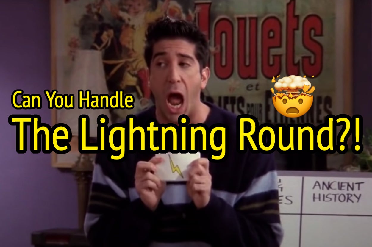 How Well Would You Do In Ross' Trivia Game From "Friends"?