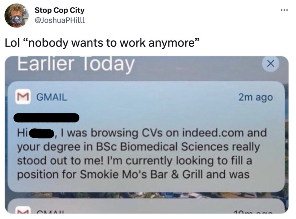 18 Reasons Why "Nobody Wants To Work Anymore"