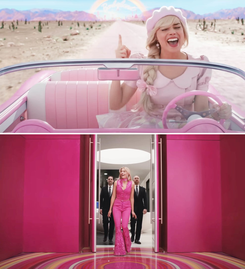 Ryan Gosling Margot Robbie Barbie CinemaCon: Funny Reactions