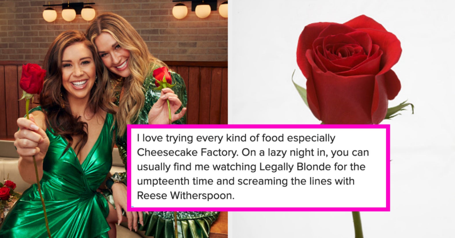 The Bachelorette AI Application Quiz