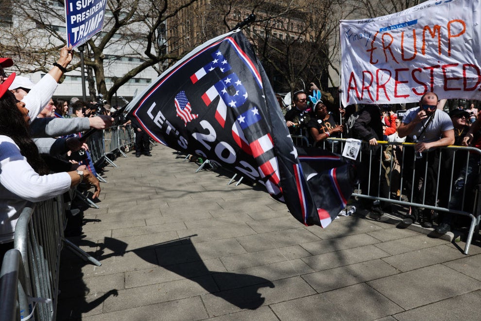 Donald Trump's Arraignment Drew Crowds, Chaos To New York