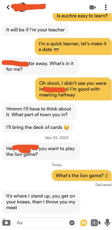 23 Terrible Bumble Screenshots April 2023