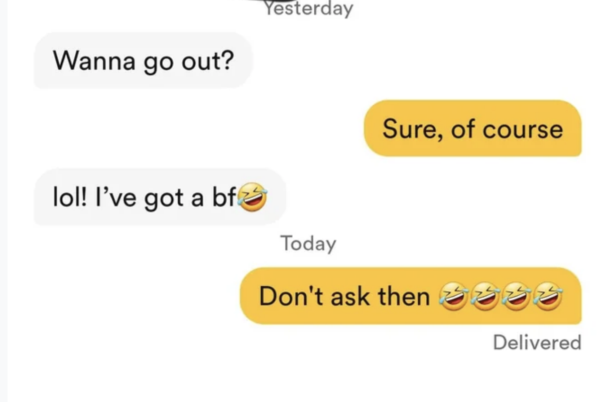 23 Terrible Bumble Screenshots April 2023