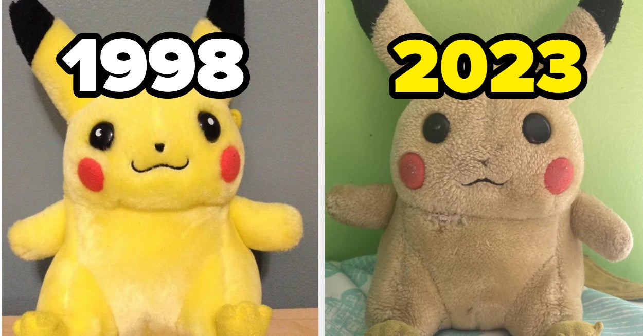 Before And After Childhood Stuffed Animals