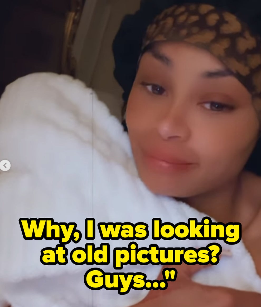 Blac Chyna Compares Old Photos Before Removing Fillers