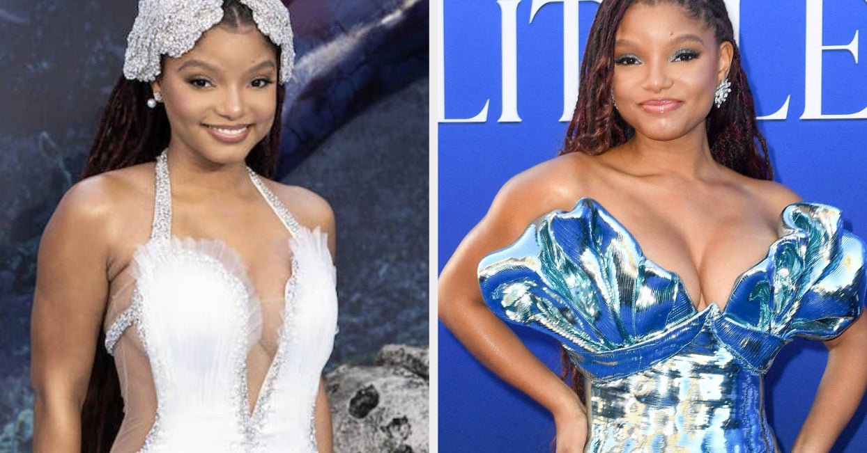 Halle Bailey's Little Mermaid Red Carpet Looks So Far