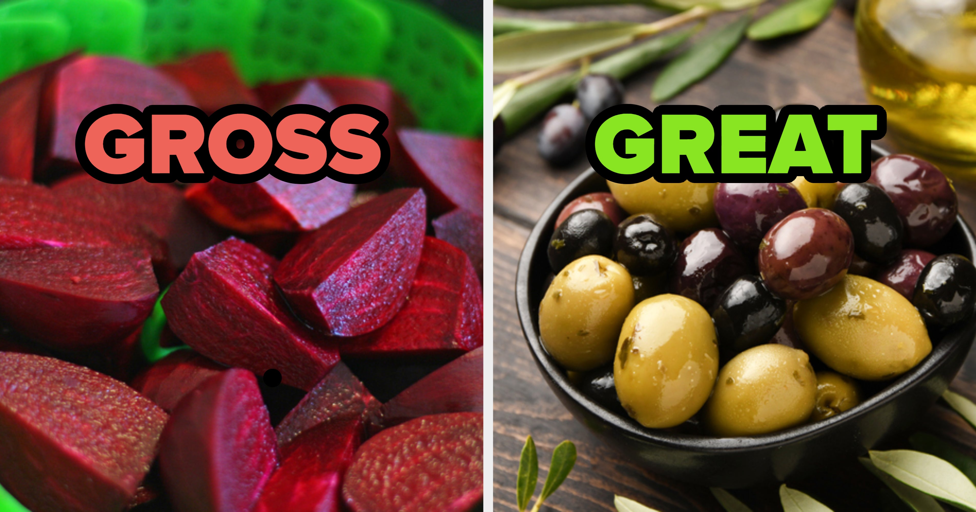 Gross Foods Picky Eater Poll