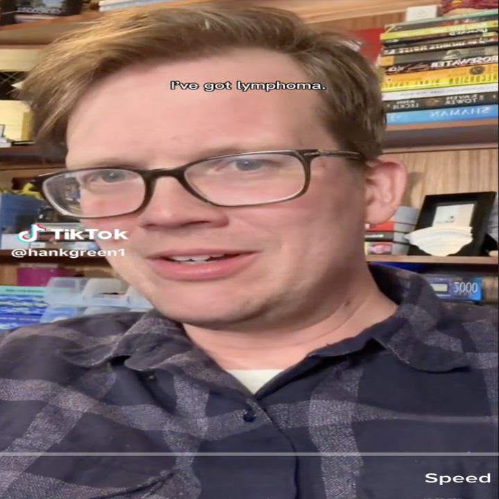 Hank Green Was Diagnosed With Hodgkin's Lymphoma