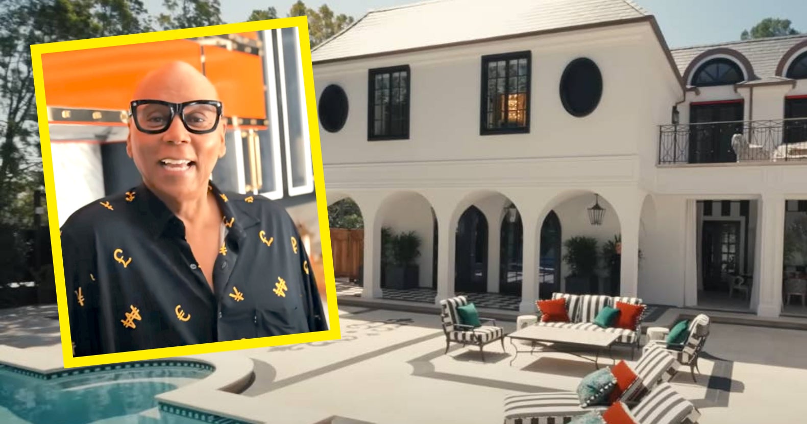 RuPaul's Mansion Tour Details That Just Make Sense