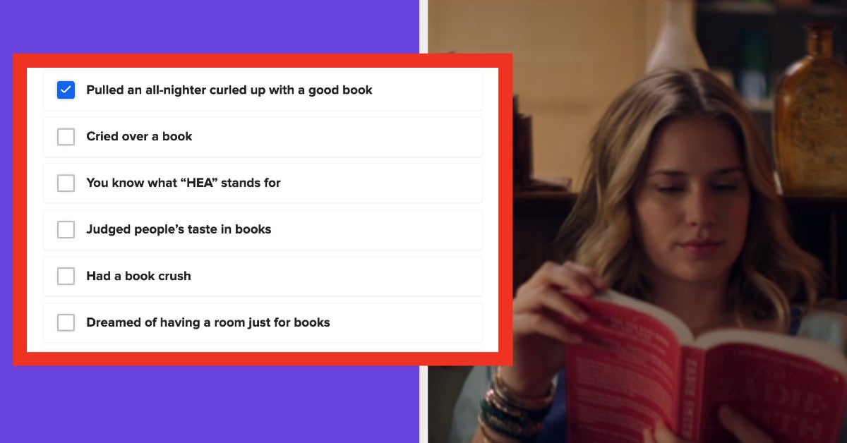 Bookworm Checklist Quiz