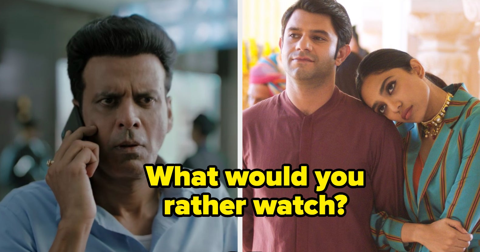 Best Indian Web Series Would You Rather Poll Quiz