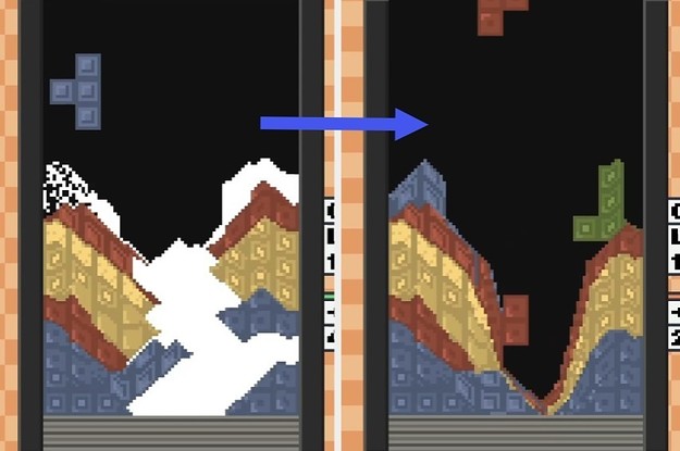 降ってくるブロックが全部砂！「砂テトリス」こと『SETRIS』の中毒性がすごい「真面目に面白い」「無限にやれてしまう」