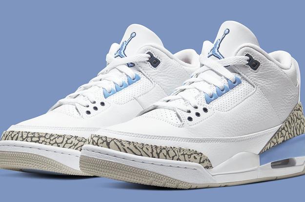 Detailed Look at the Upcoming 'UNC' Air Jordan 3 | Complex