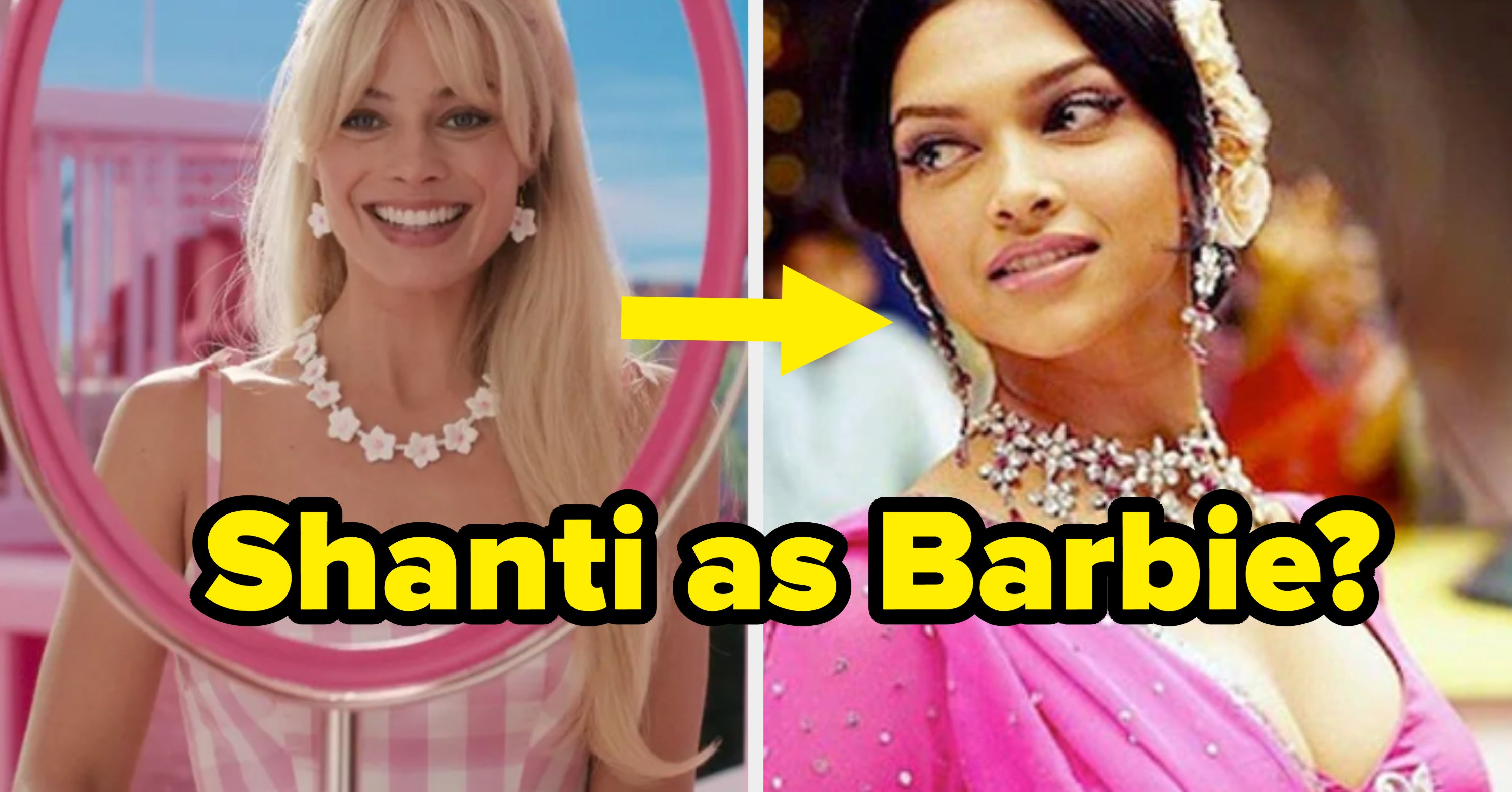 Iconic Bollywood Characters As Barbie Movie Cast