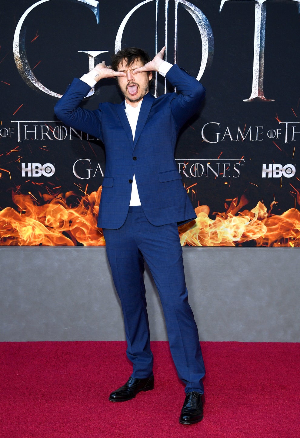 Pedro Pascal Explains Signature Red Carpet Pose