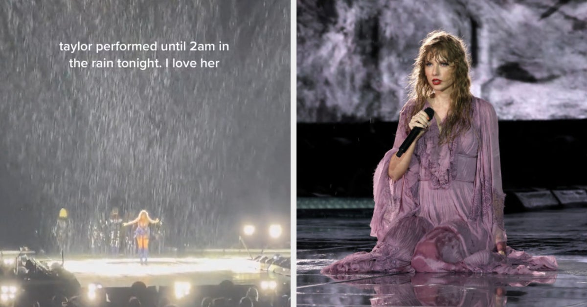 Taylor Swift Performs Until Nearly 2 A.M. After Storm