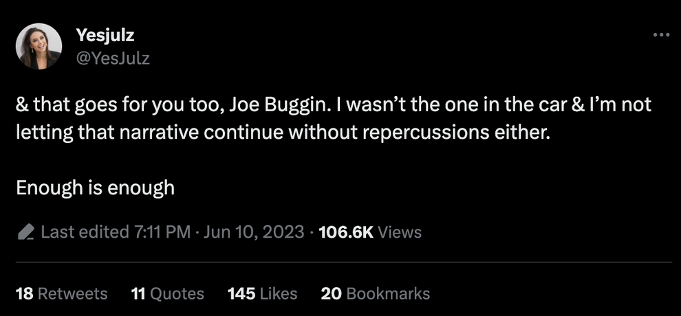 YesJulz Again Denies Having Affair With LeBron James | Complex