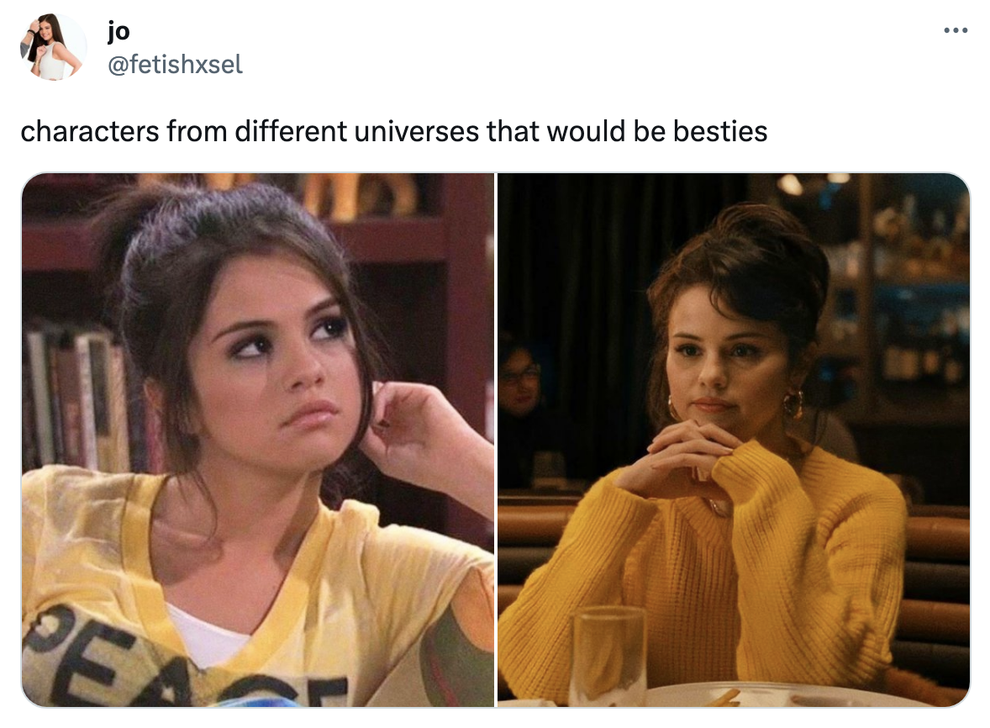 Fictional Characters Who Would Be Friends Tweets