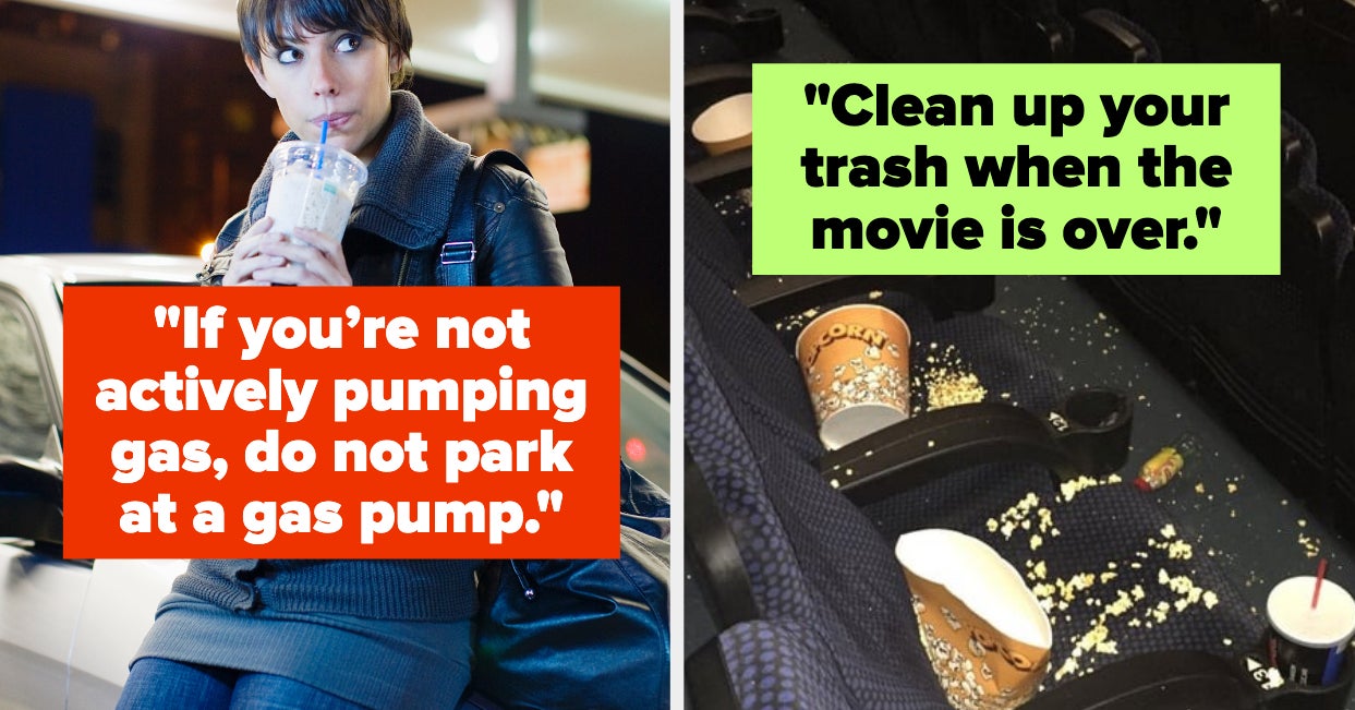 People Share 24 Rules Of Basic Human Decency