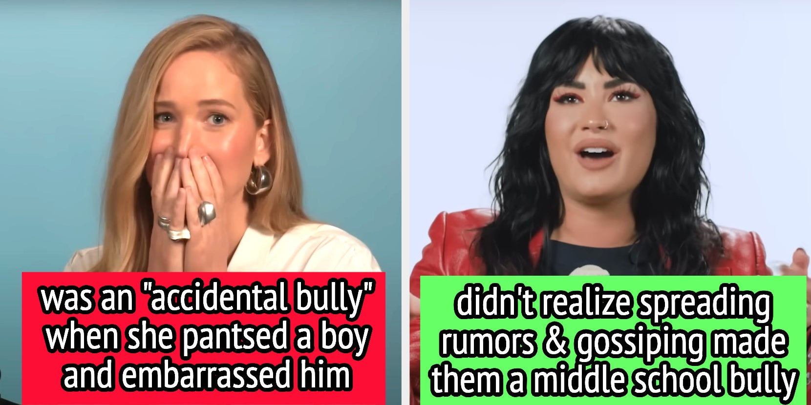 celebrities that got bullied