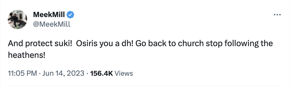 Meek Mill Slammed for Defending YK Osiris After Rapper Forces Himself ...