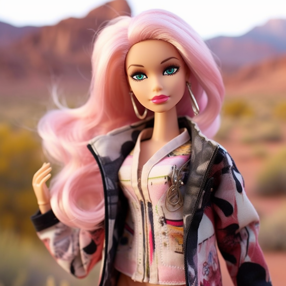AI Photos Of Barbie Dolls From Every State