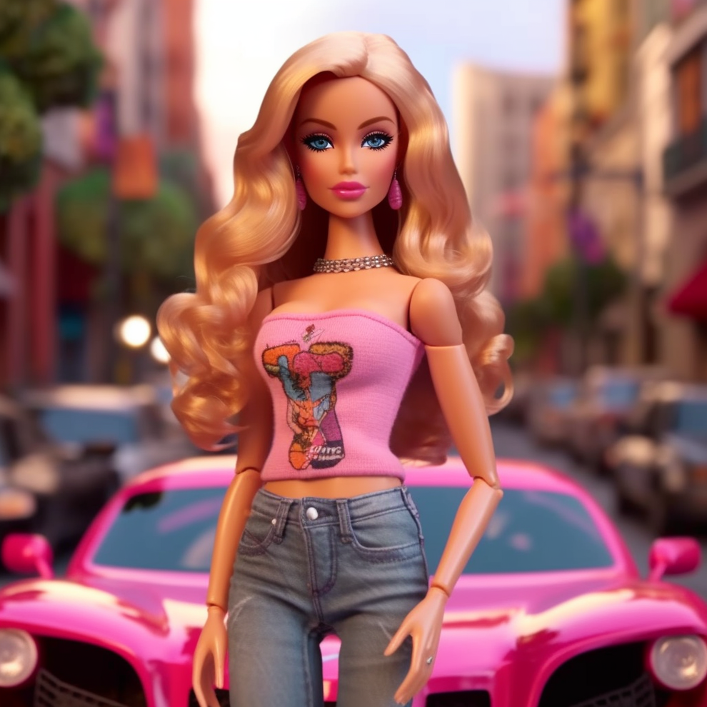 AI Photos Of Barbie Dolls From Every State