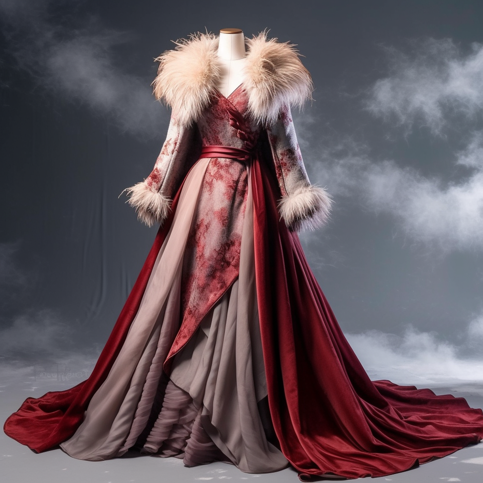 AI Generated Gowns Based On Books