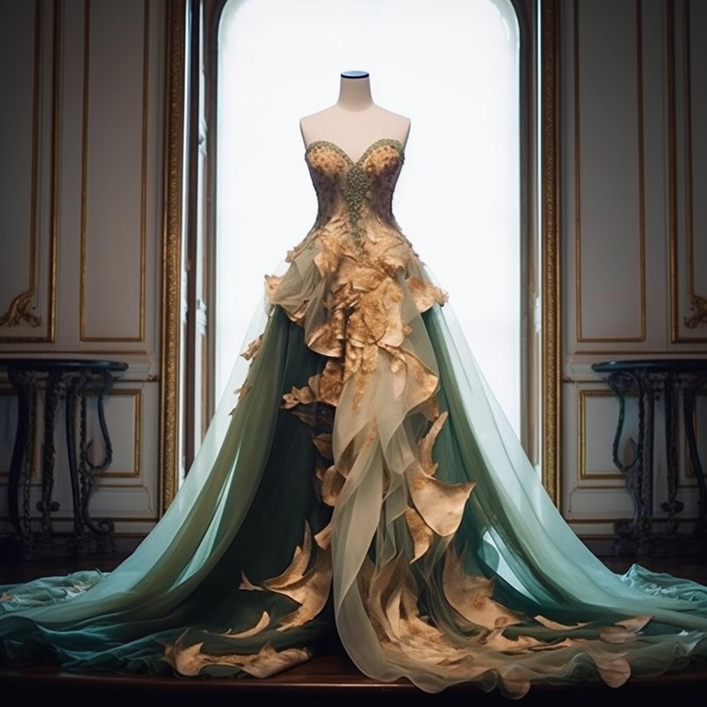 AI Generated Gowns Based On Books
