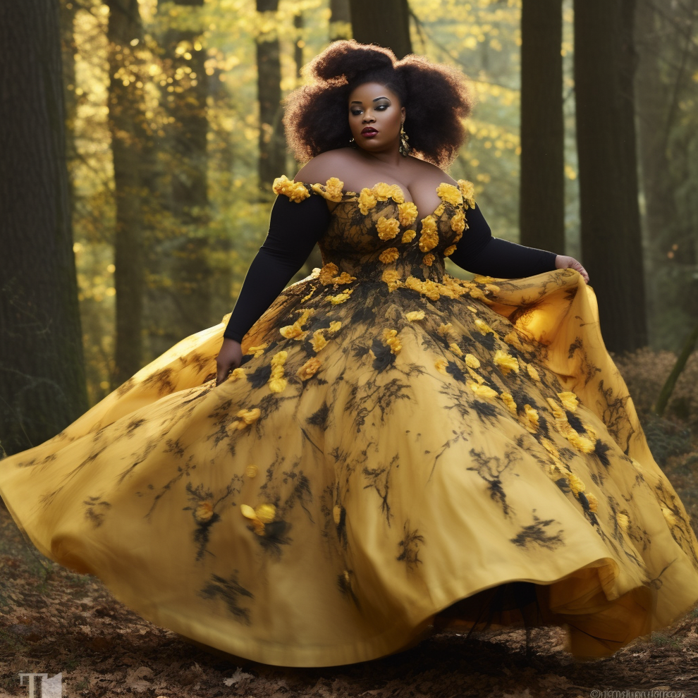 AI Generated Gowns Based On Books