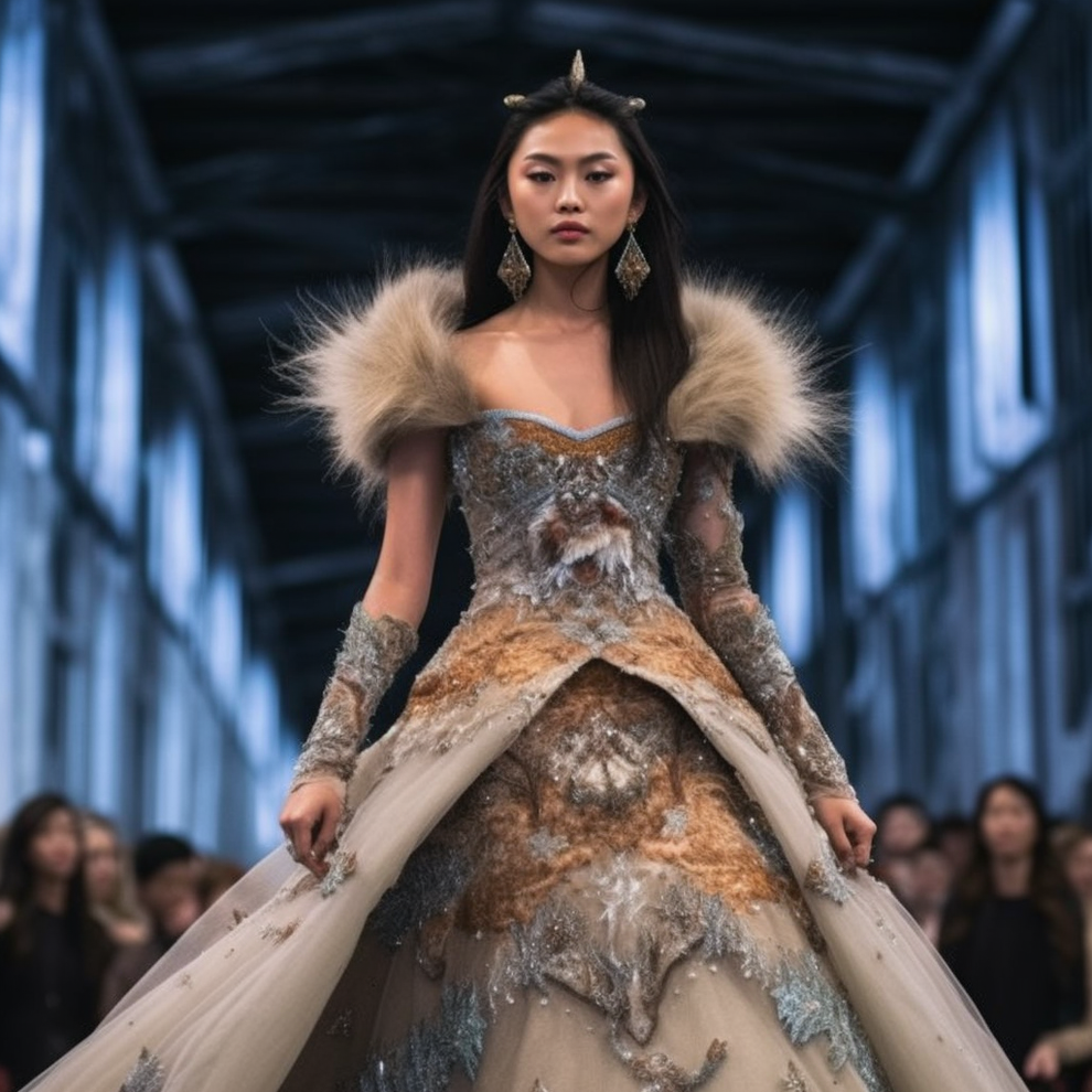 AI Generated Gowns Based On Books