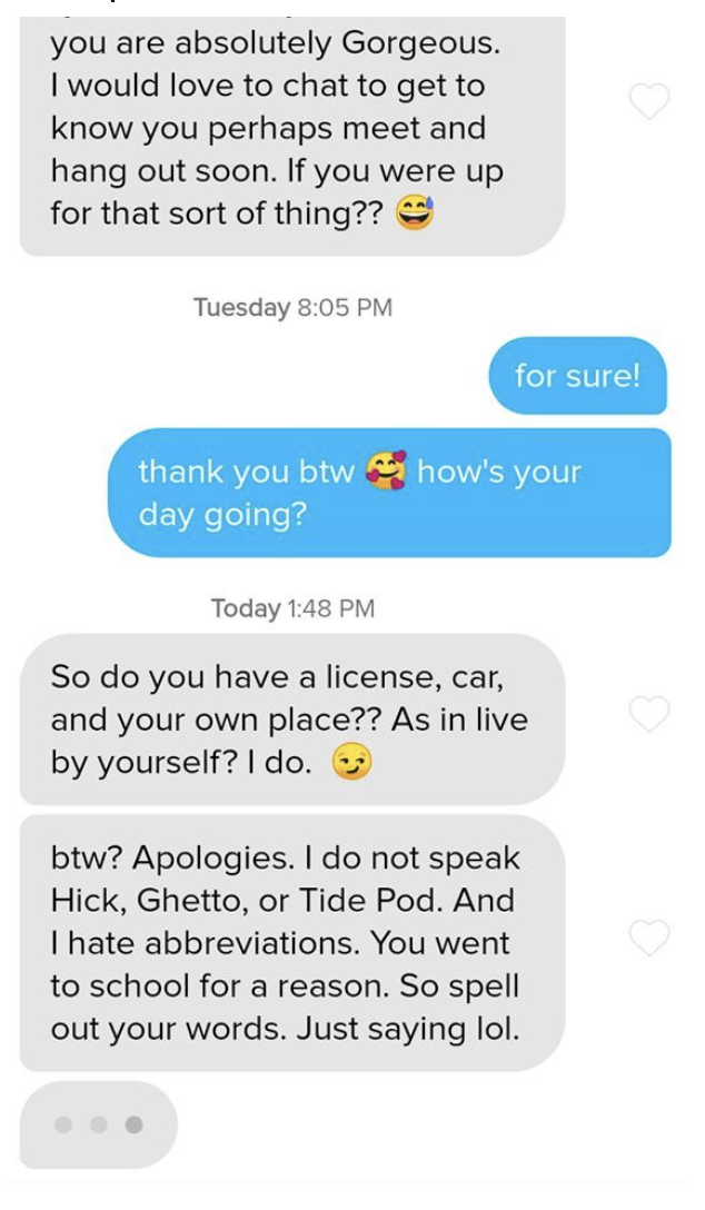 25 Cringey Texts That Are Just So, So Awkward