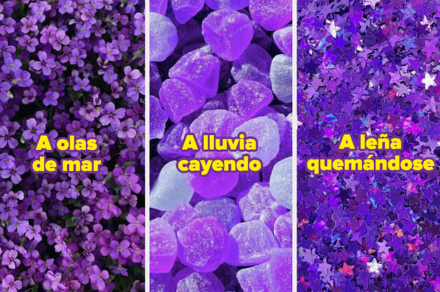 Elige entre un montón de objetos morados y te diré a qué suena tu alma ...