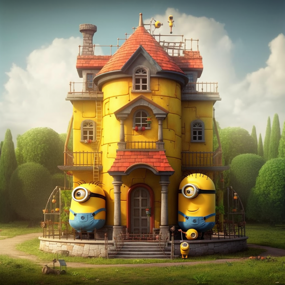 24 AI-Designed Houses Based On Classic Movies