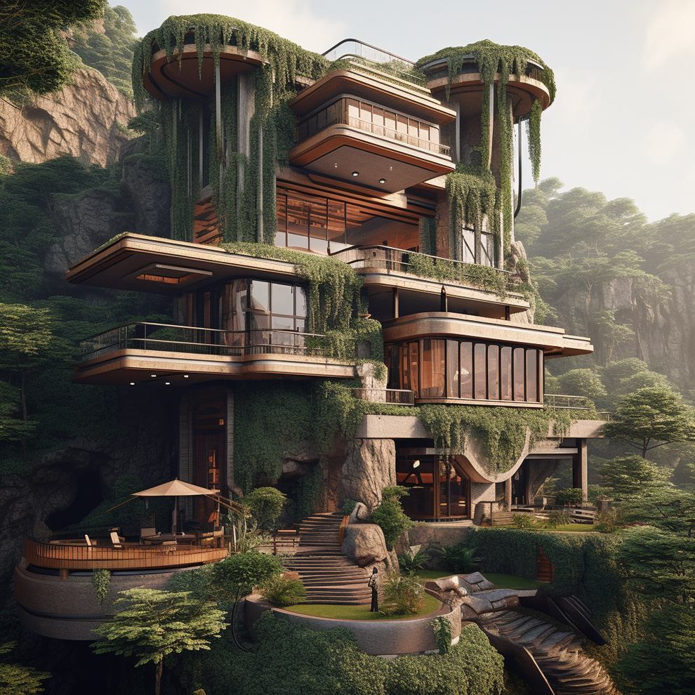 24 AI-Designed Houses Based On Classic Movies